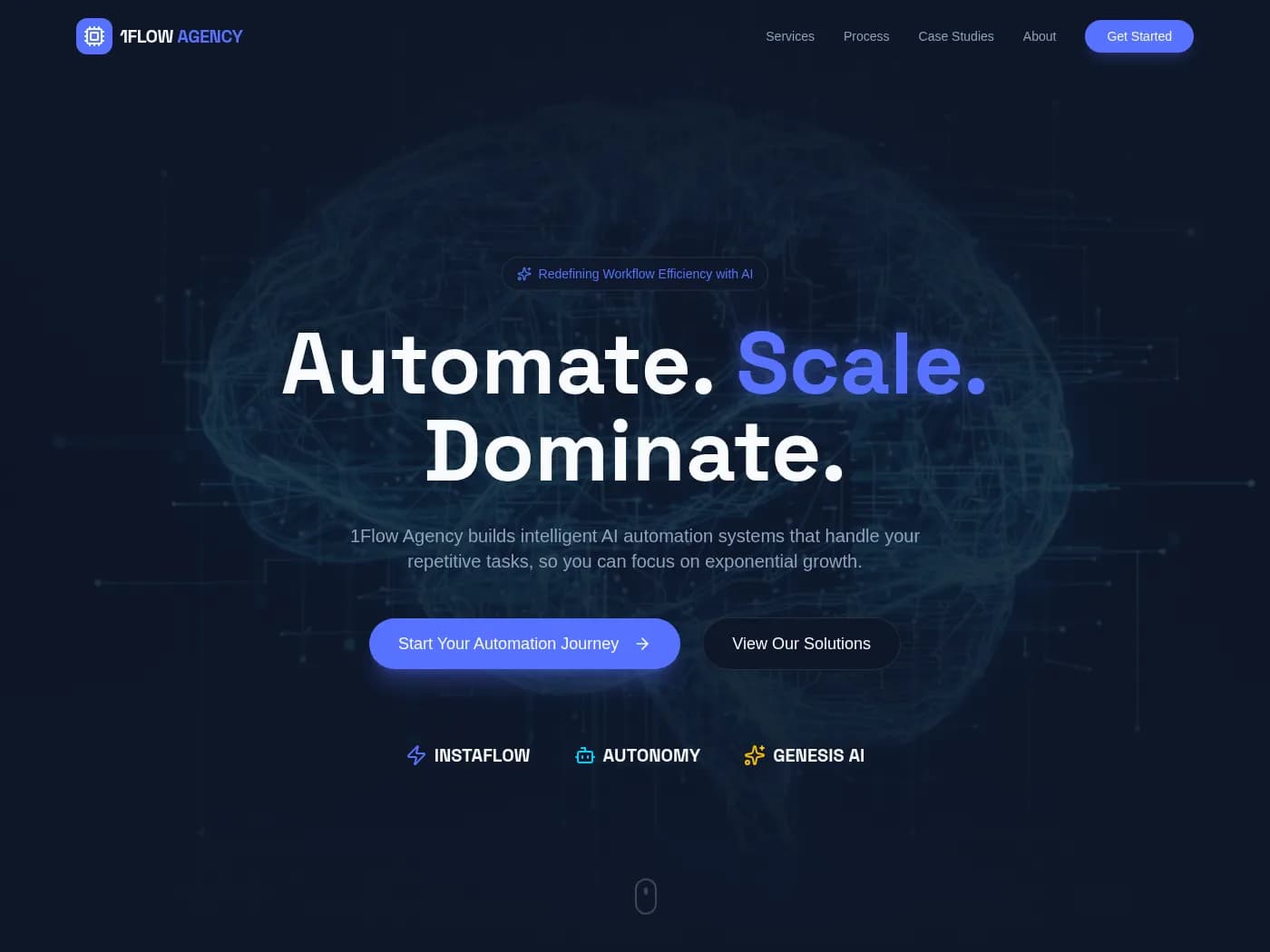 1Flow Agency Site