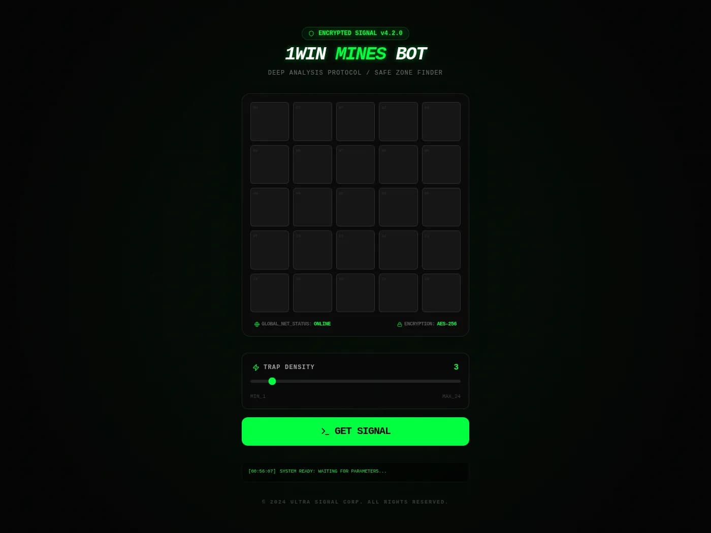 1Win Mine Predictor Bot