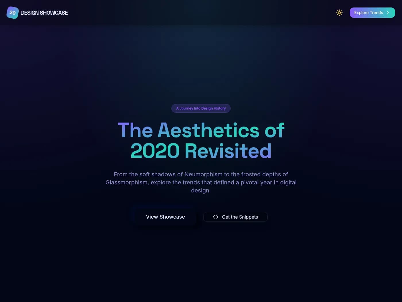 2020 Design Showcase