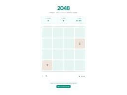 2048 Merge Puzzle
