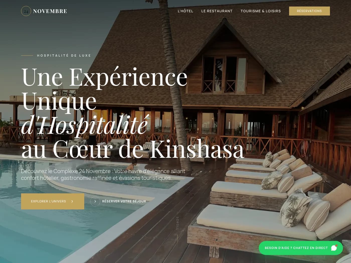 24 Novembre Luxury Website