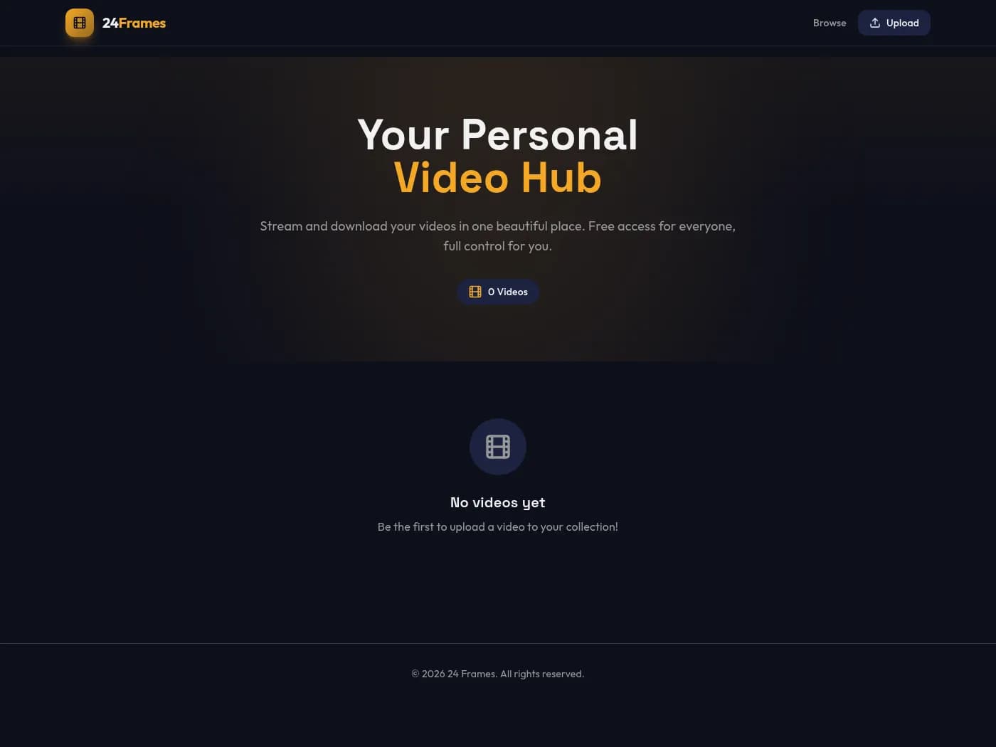 24 Frames Video Hub