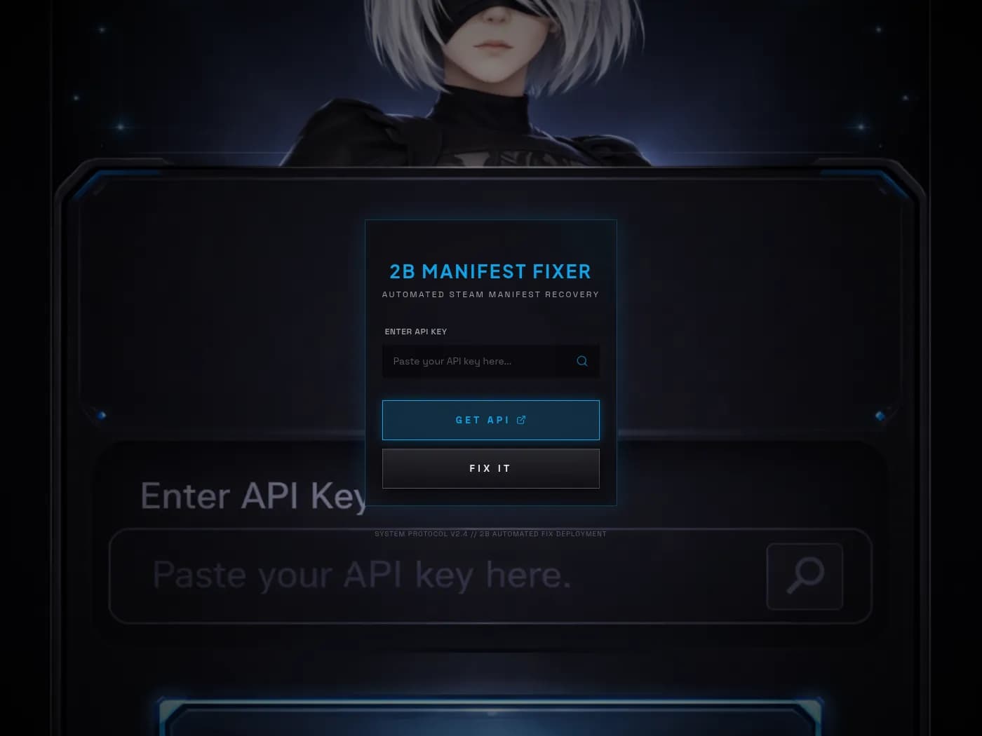 2B Manifest GUI Fixer
