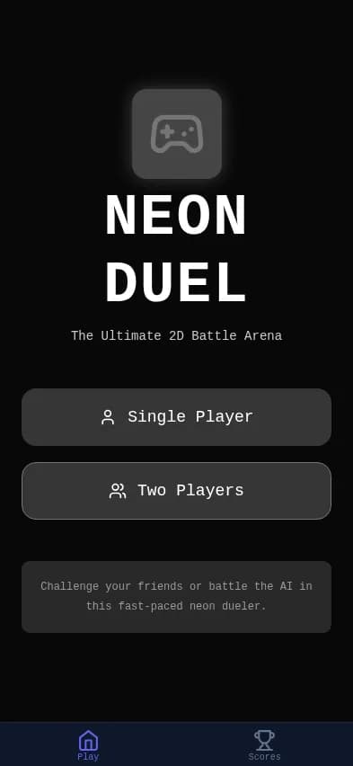 2D Duel Game