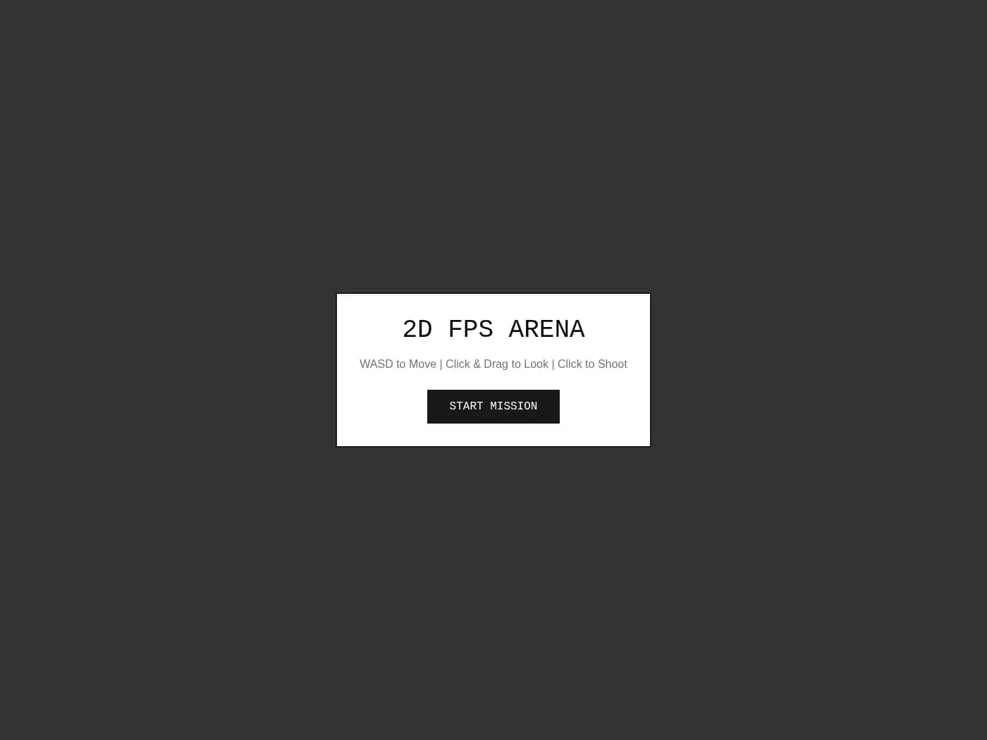 2D FPS Arena
