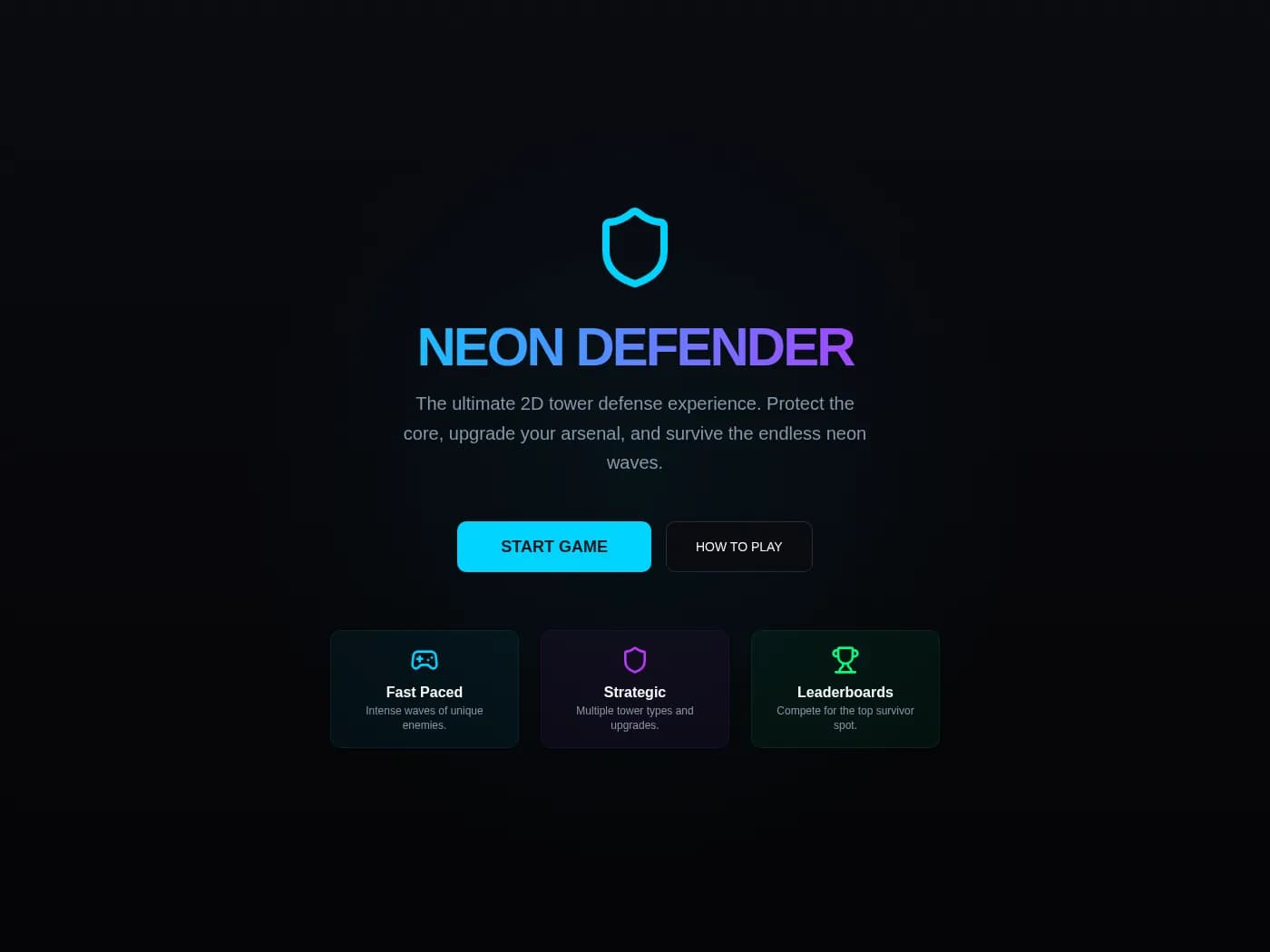 2D Tower Defender