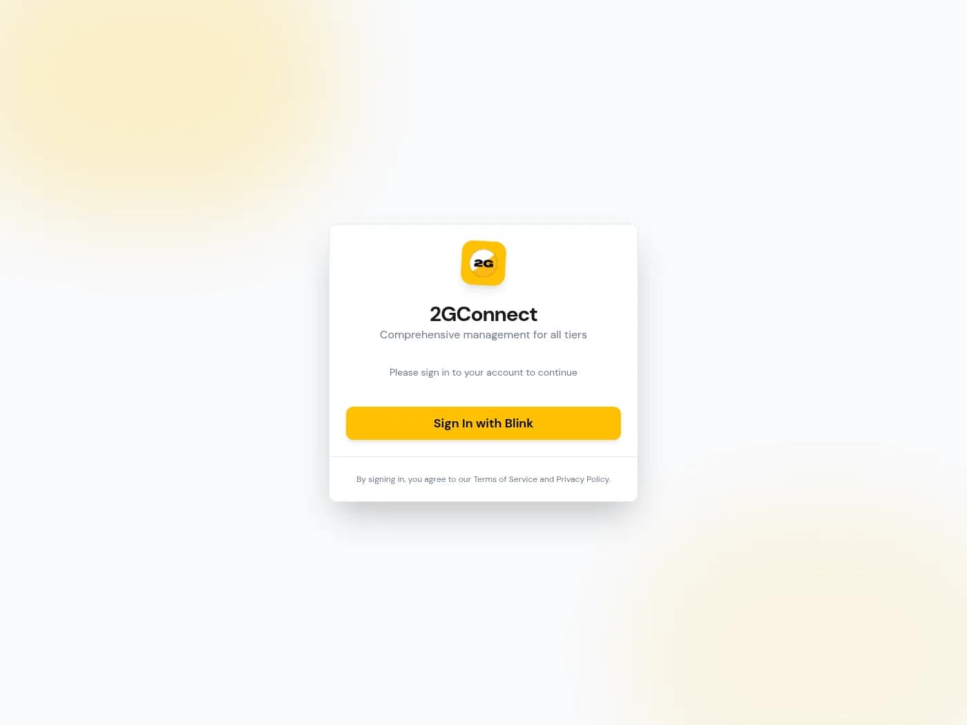 2GConnect Admin Panel