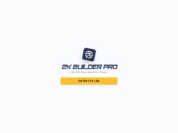 2K Player Builder Pro