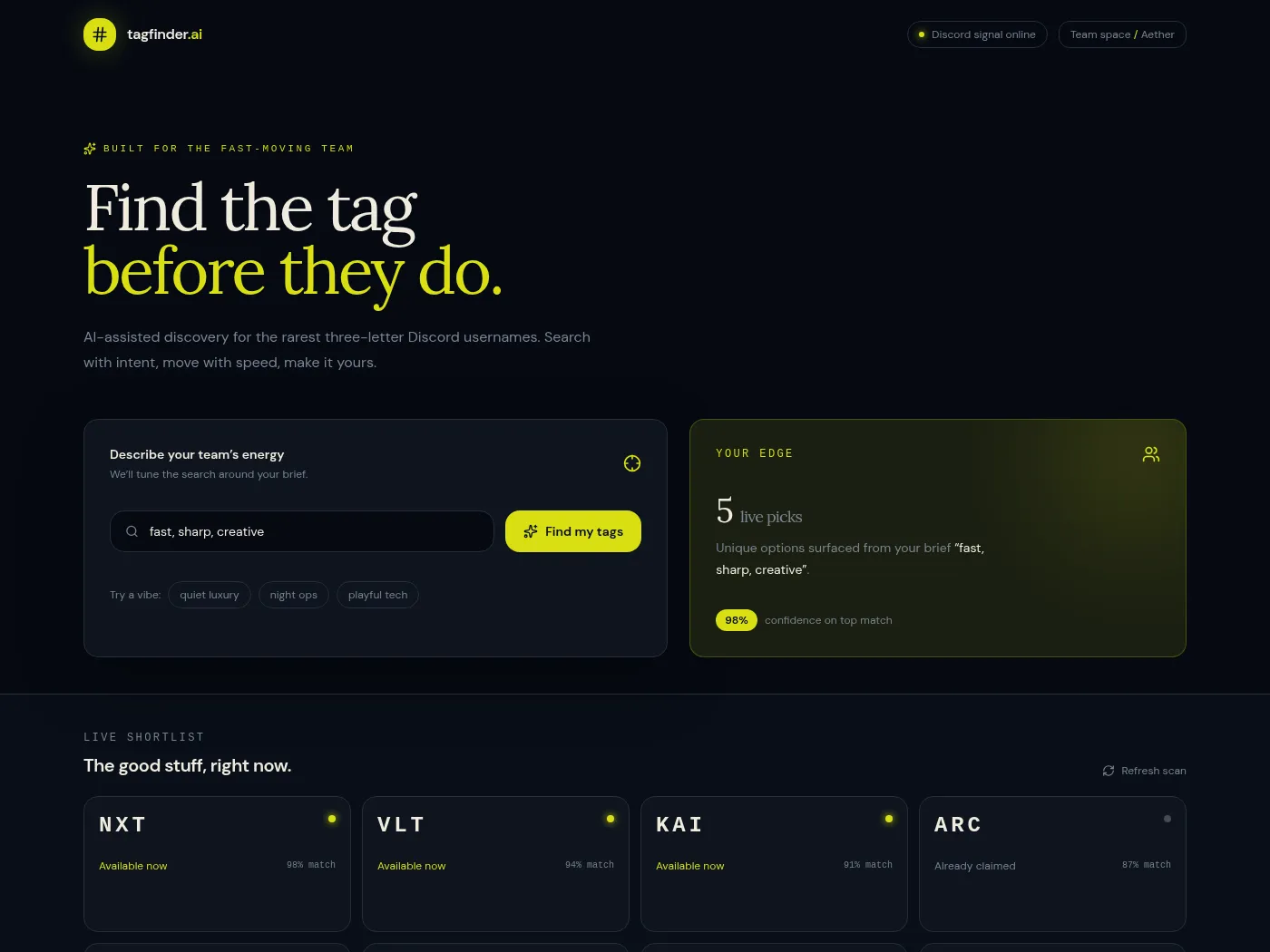 TagFinder AI