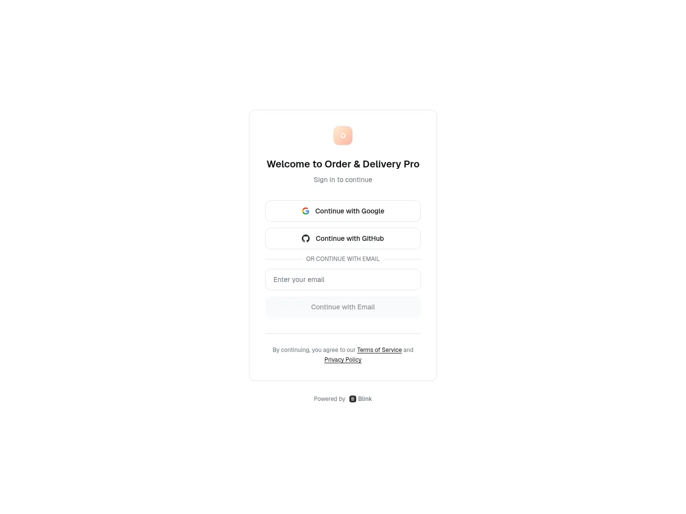 Order & Delivery Pro