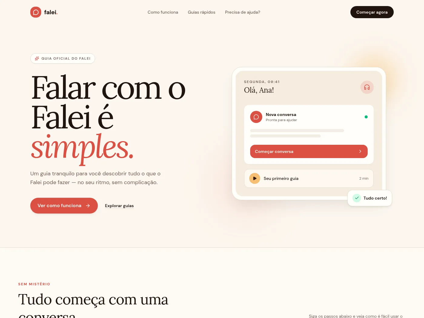 Falei Tutorial Hub