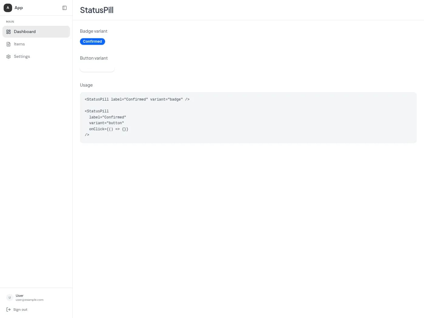 ToggleButton & Badge UI