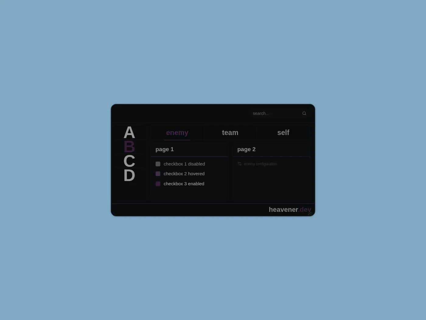 ImGui DX11 UI Replica