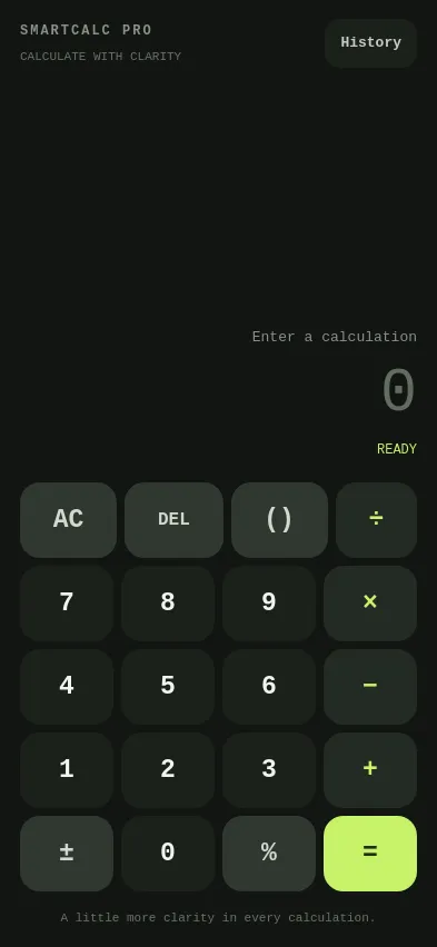 SmartCalc Pro