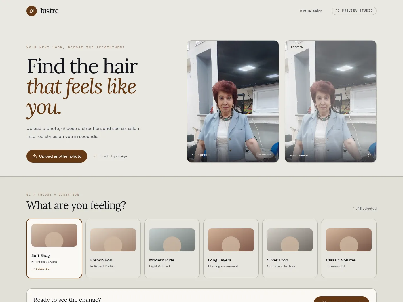 Virtual Hair Try-On