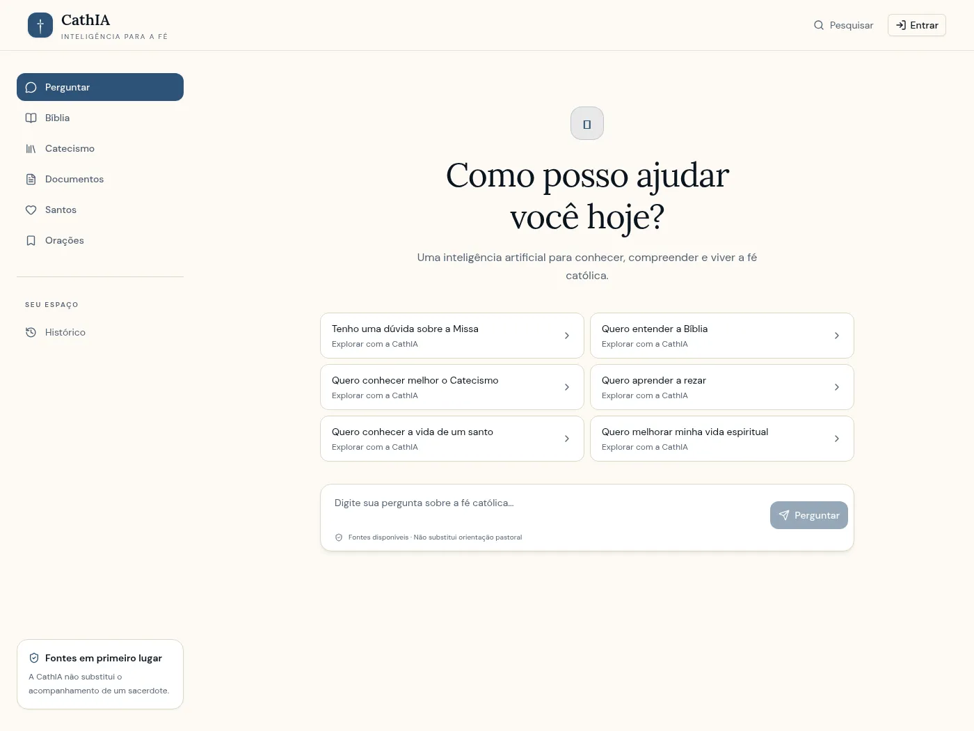 CathIA — Catholic AI Assistant