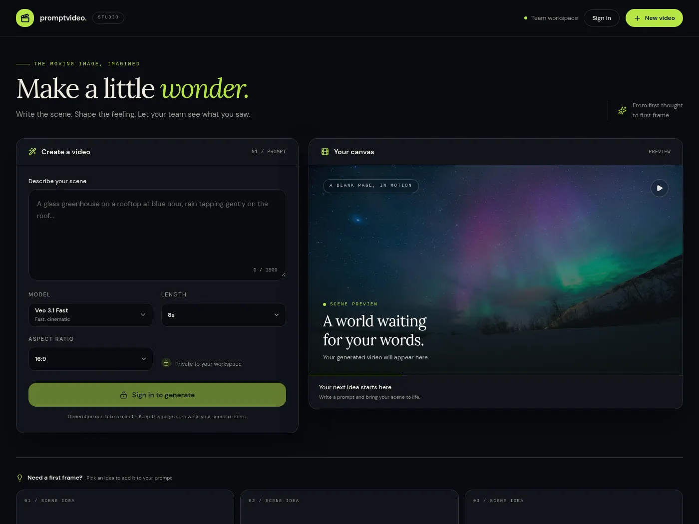 PromptVideo AI Studio
