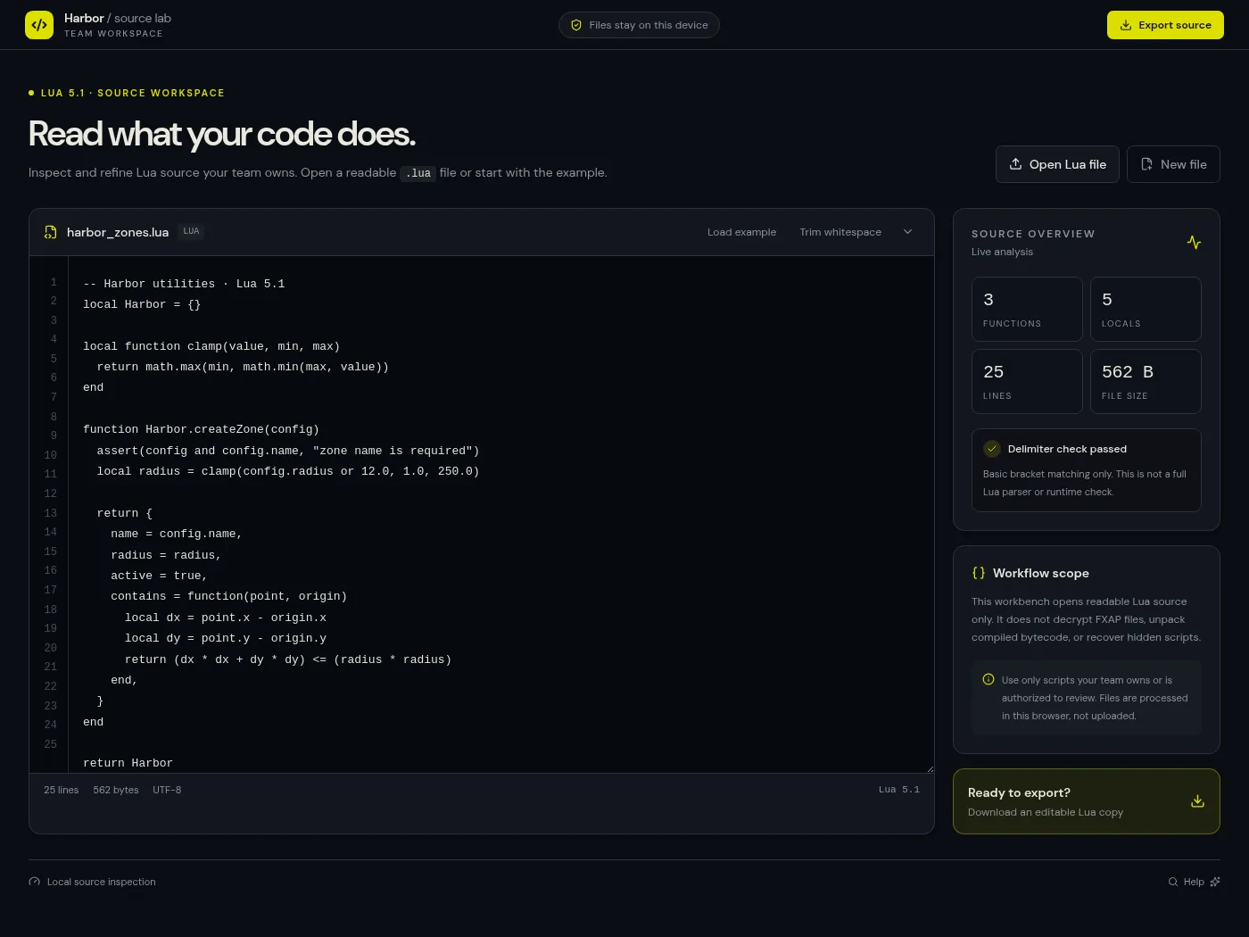 FXAP Lua Decryptor