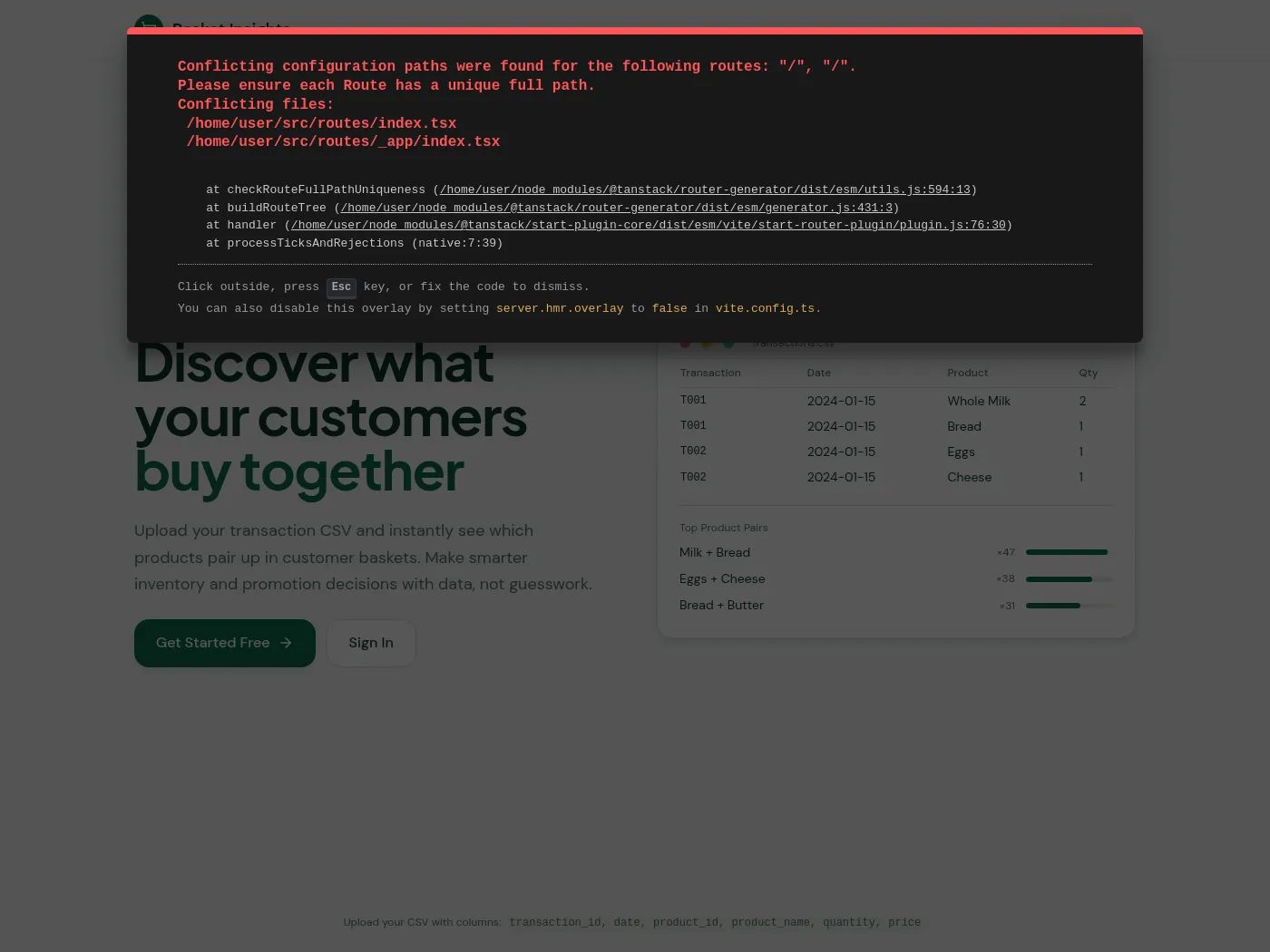 Retail Basket Insights