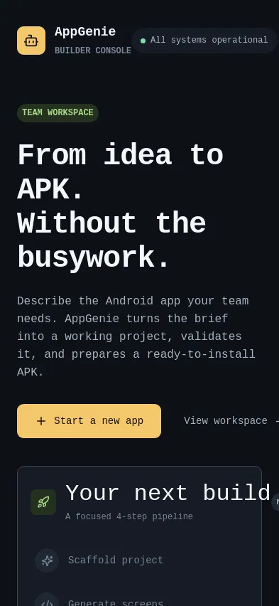 AppGenie Builder