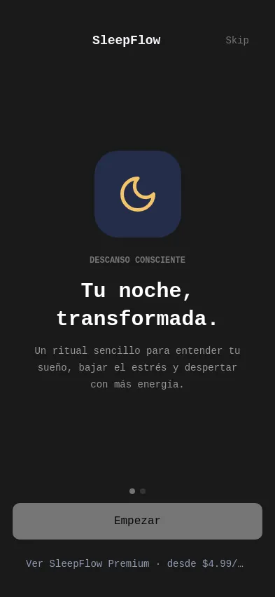 SleepFlow App