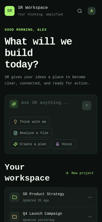 SR AI Powerhouse