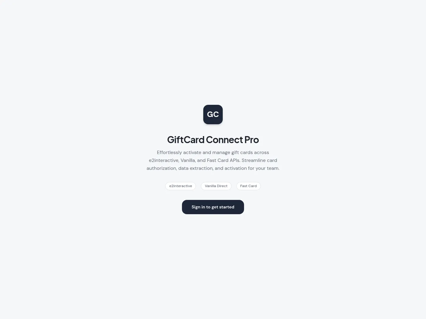 GiftCard Connect Pro