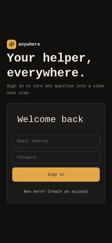 AI Anywhere Assistant