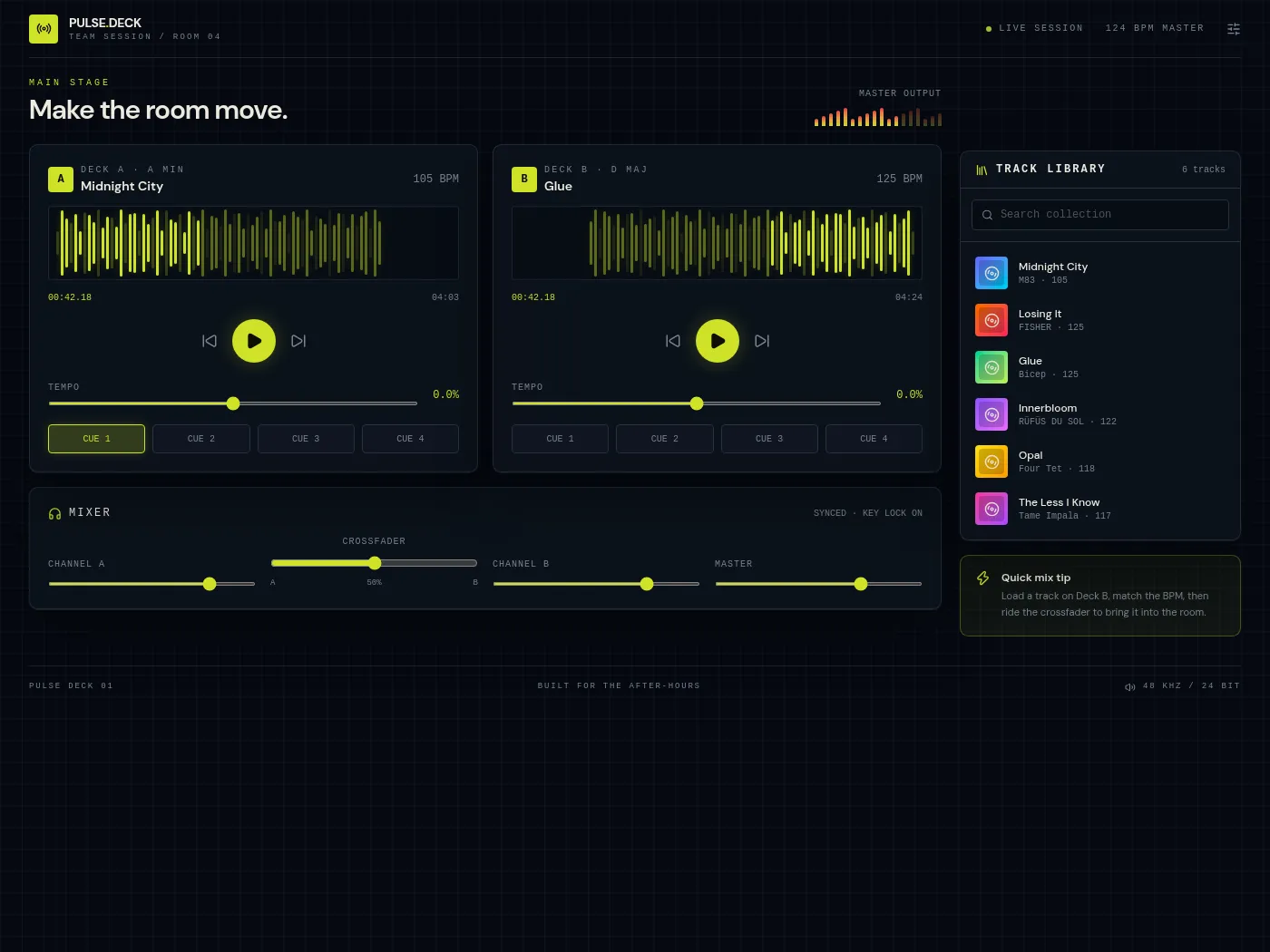 DJ Deck Simulator