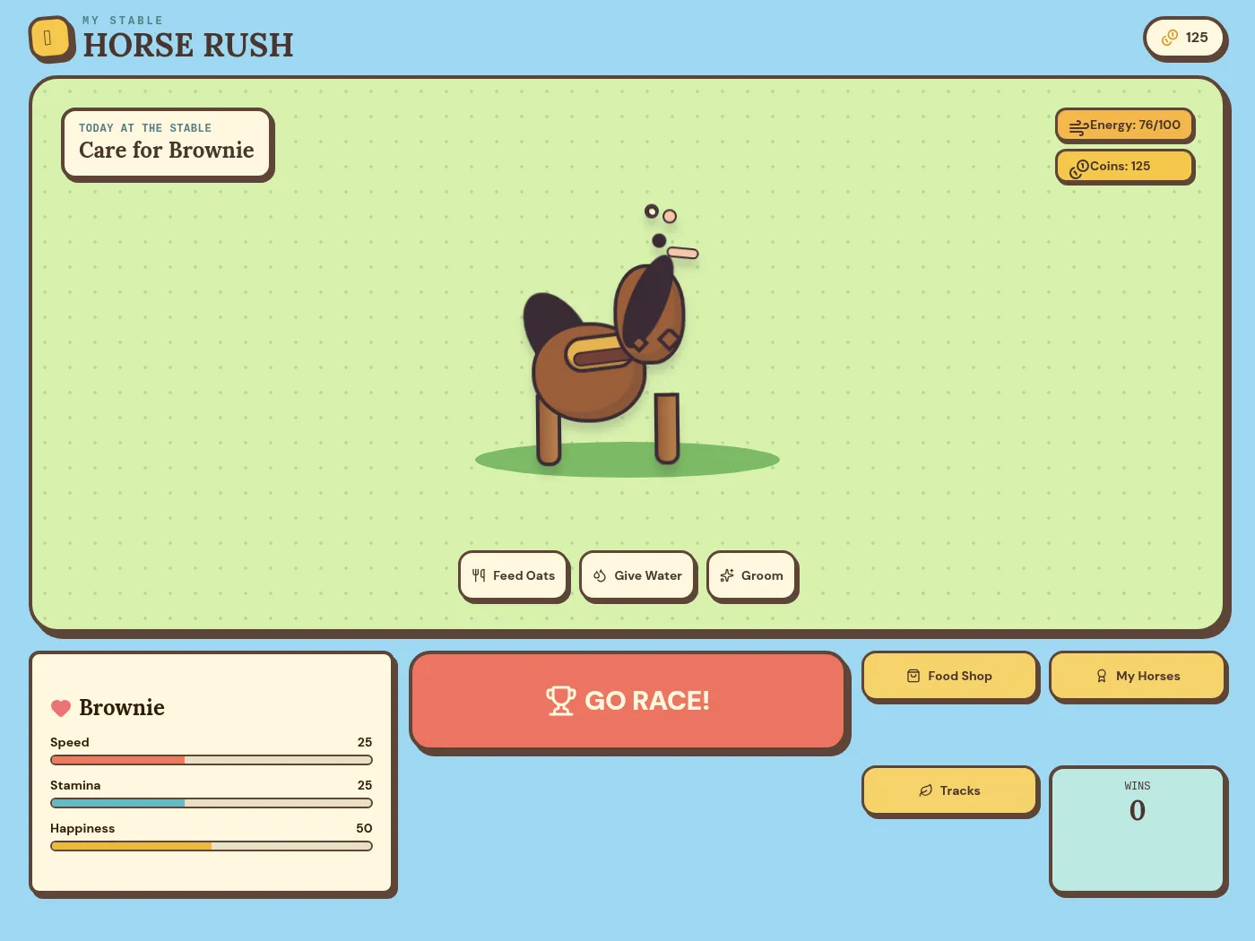 Horse Rush Roblox Game