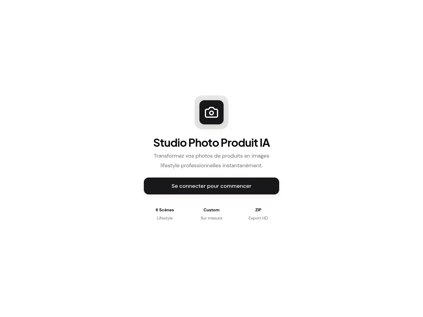 AI Product Photo Studio