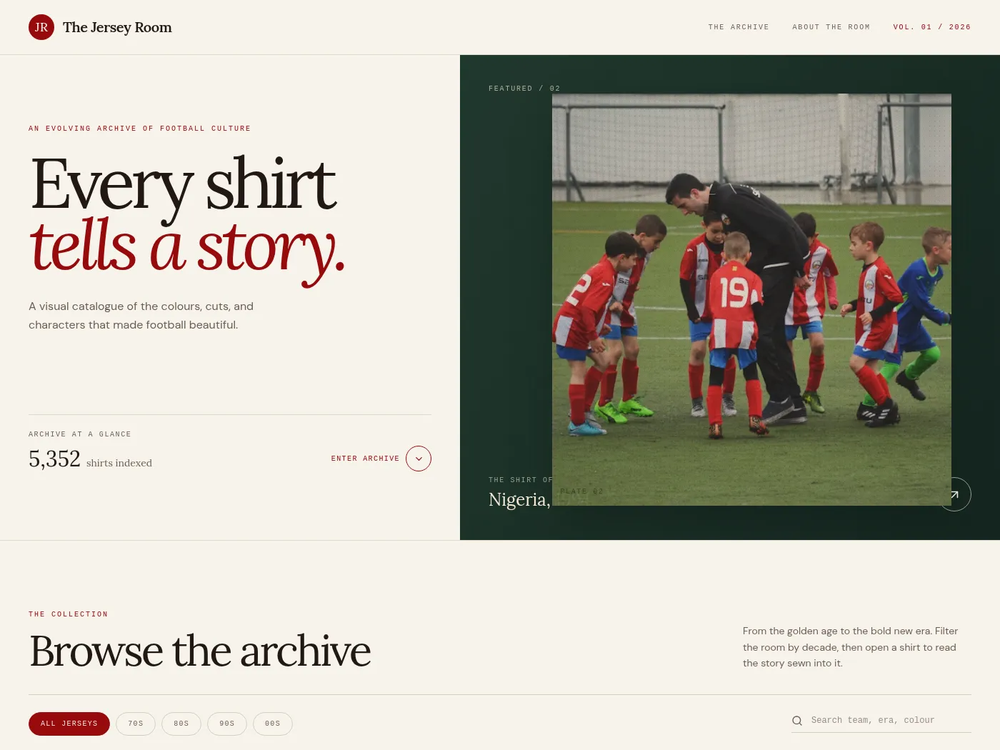 Jersey Showcase