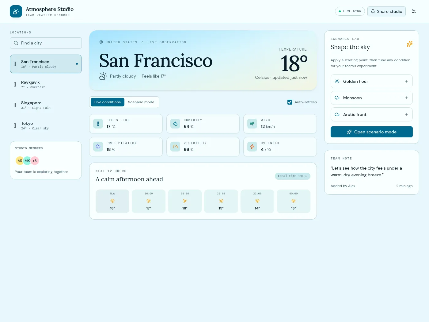 Weather City Simulator