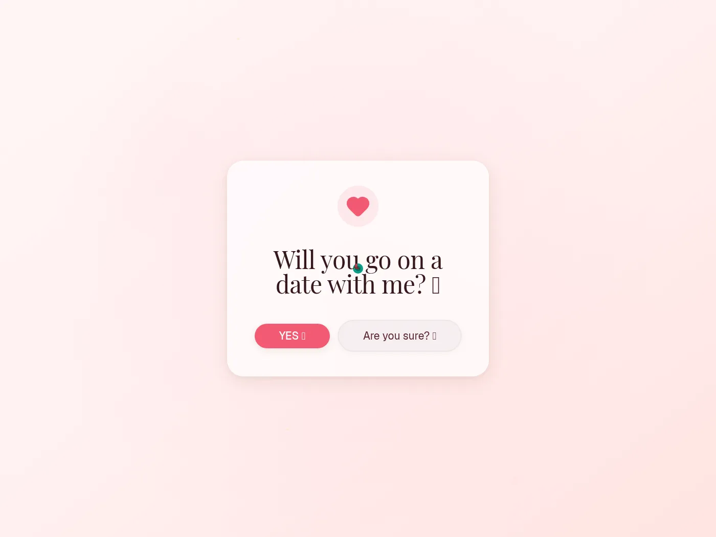 Romantic Date Invite