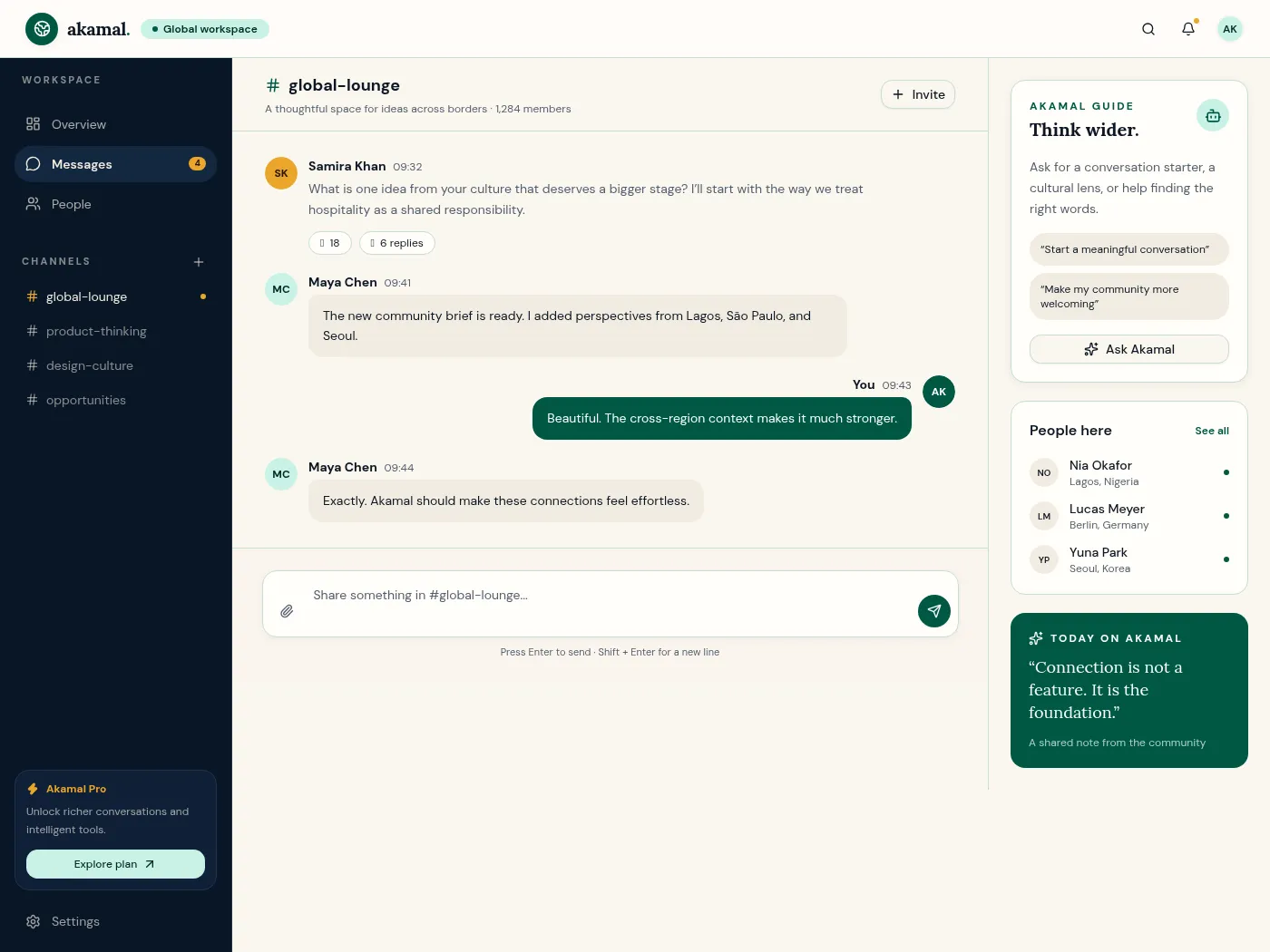 The Global Integrated App