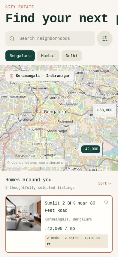 City Estate Navigator