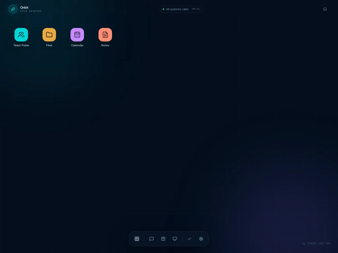 Win12 Glass Desktop