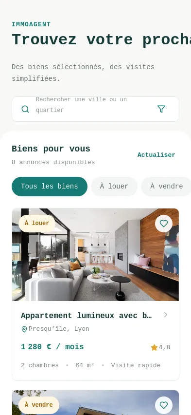 ImmoAgent Mobile