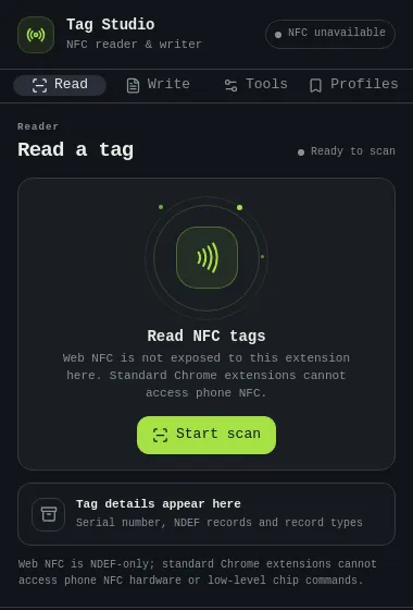 NFC Toolkit Extension