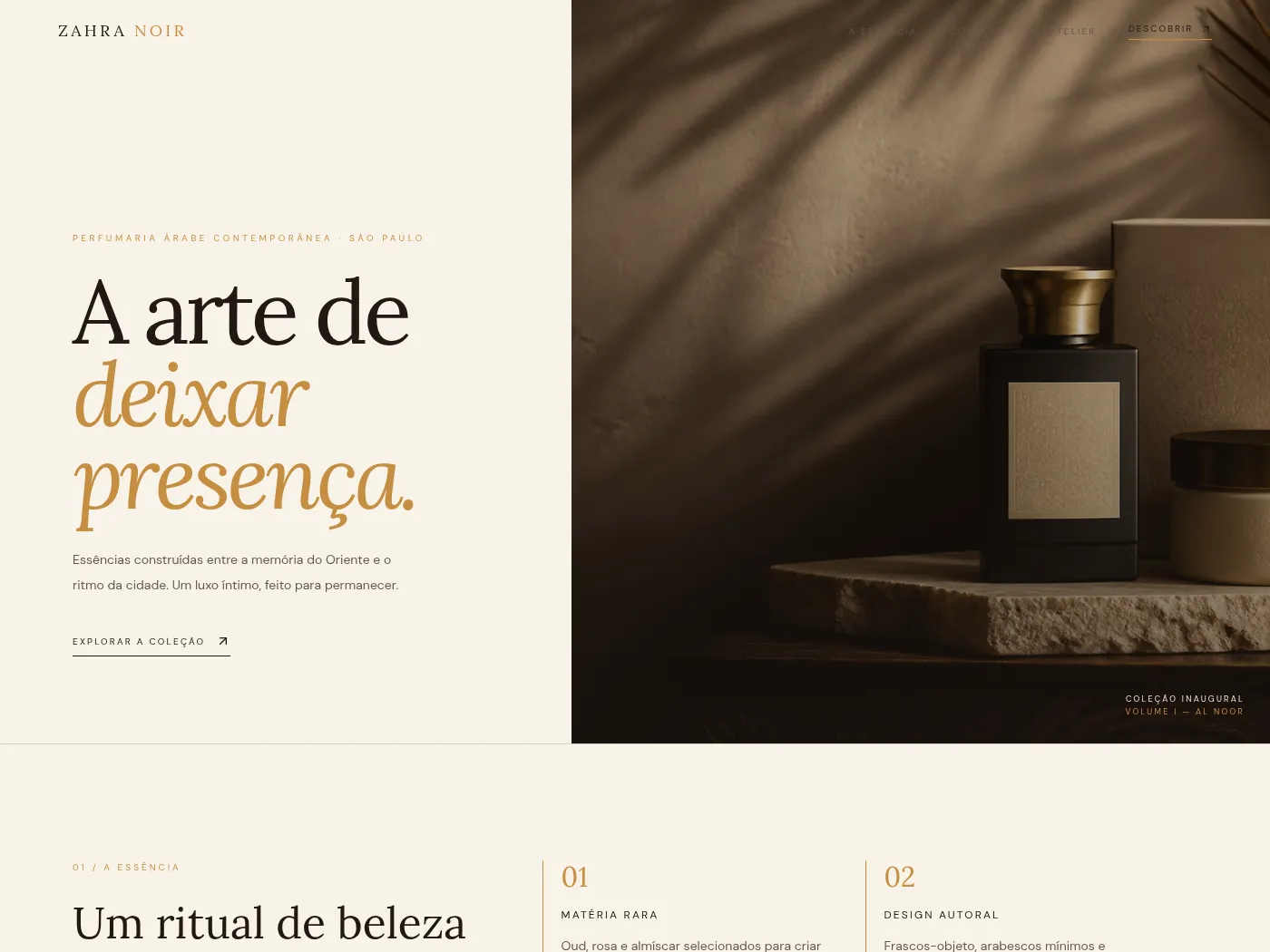 Arabesque Essence Branding