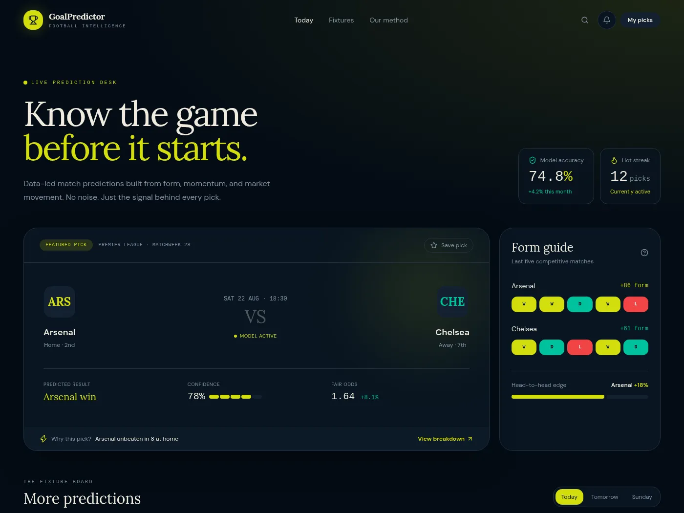 GoalPredictor
