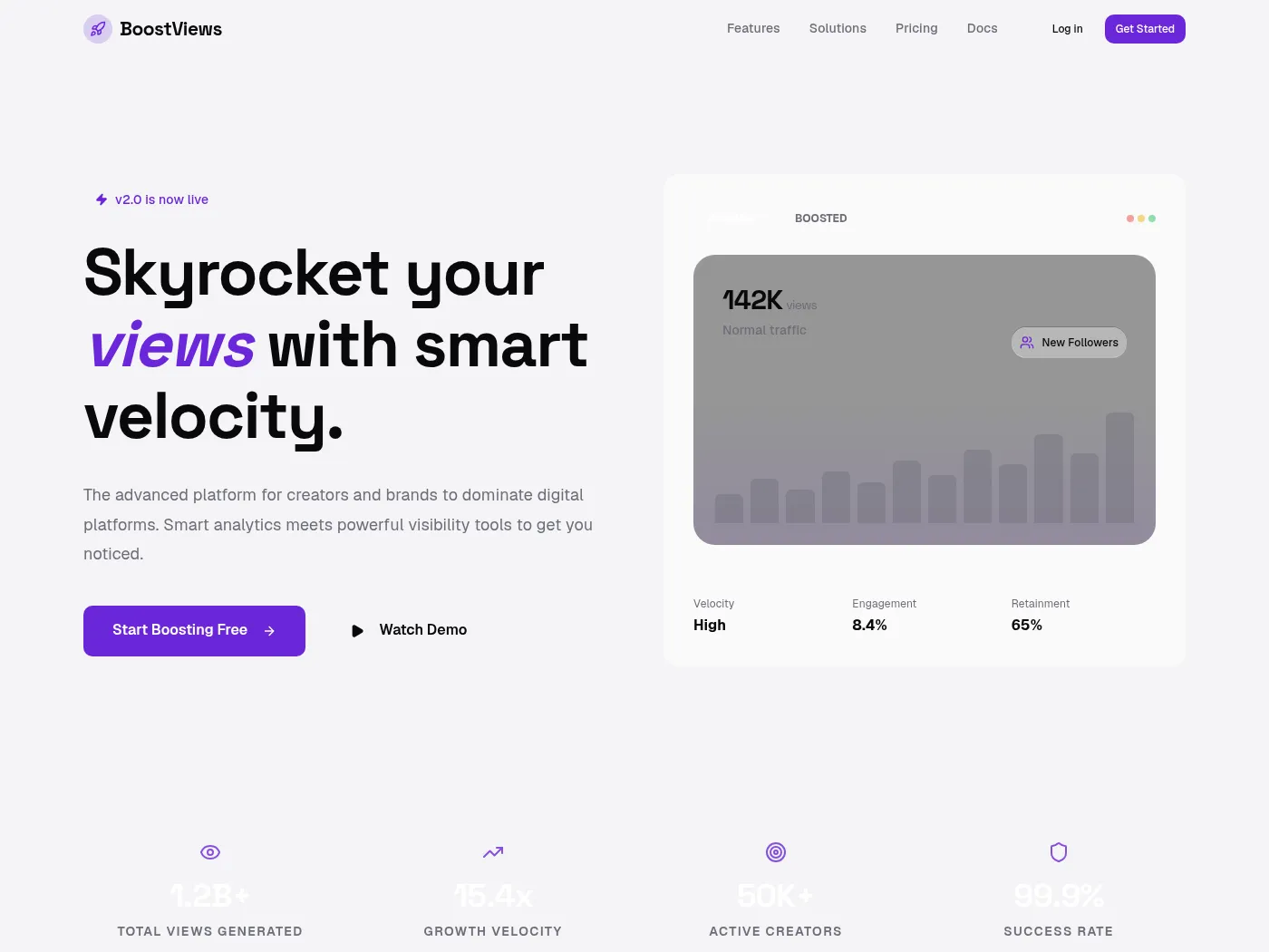BoostViews Web Platform