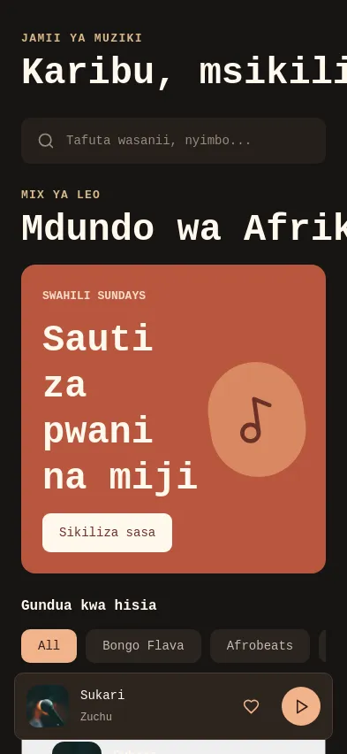 Swahili Music Africa