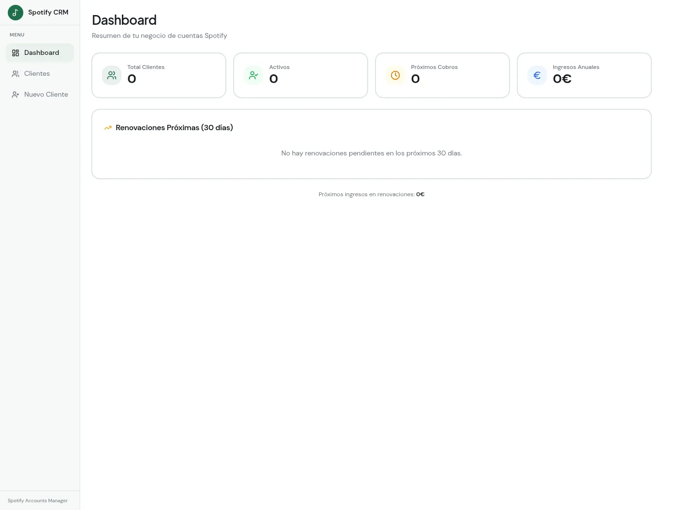 Spotify Accounts Manager
