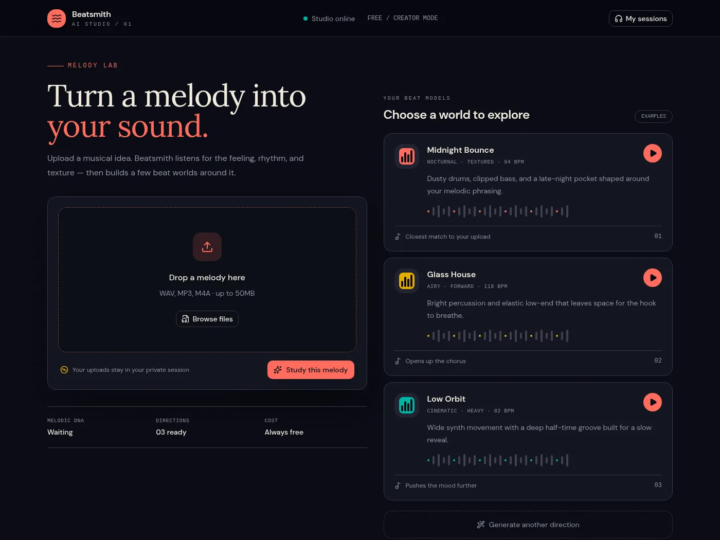 Beatsmith AI Studio