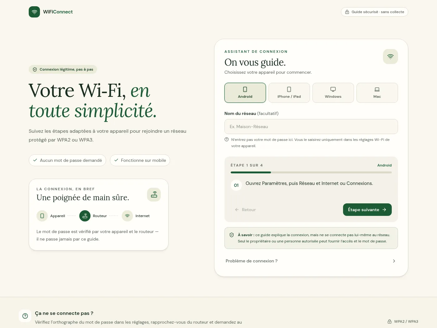 WiFiConnect Helper