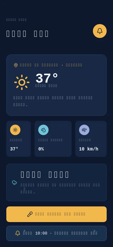 Weather Voice Reminder