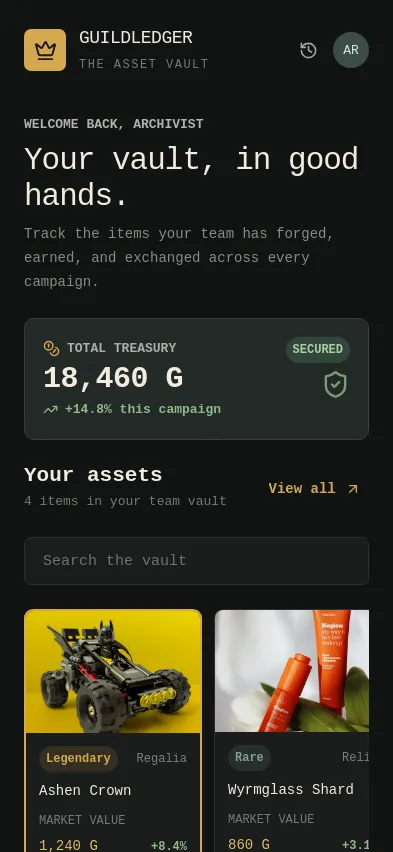 LARP Asset Wallet