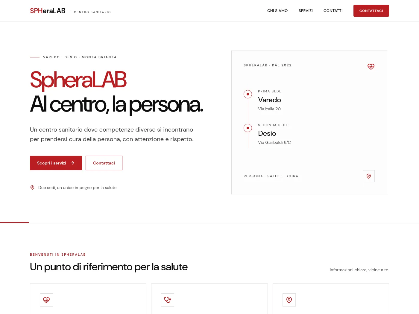 SpheraLAB Medical Website