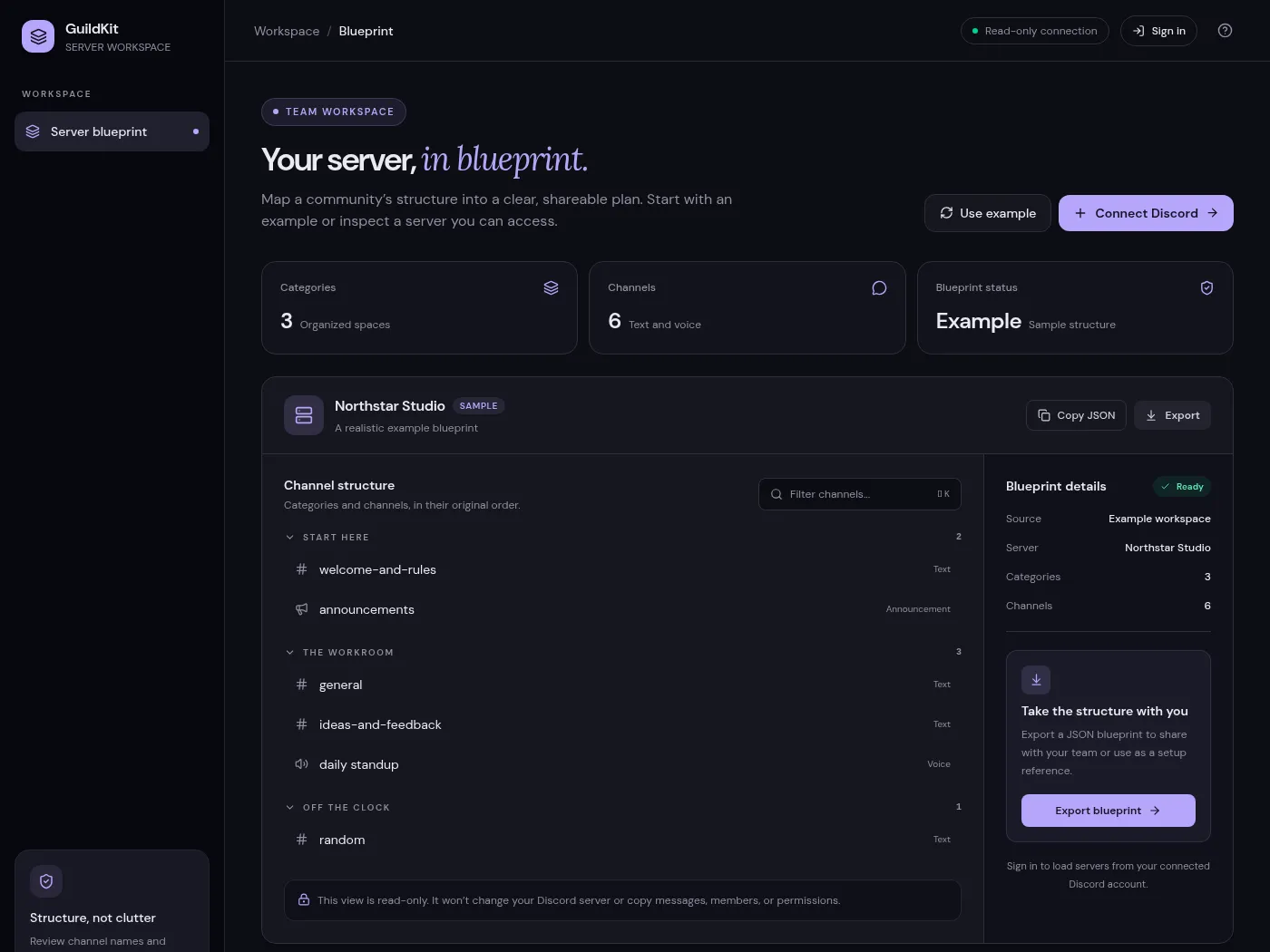 Discord Server Cloner
